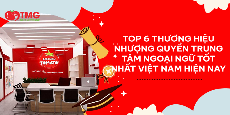 TOP 6 THƯƠNG HIỆU NHƯỢNG QUYỀN TRUNG TÂM NGOẠI NGỮ TỐT NHẤT